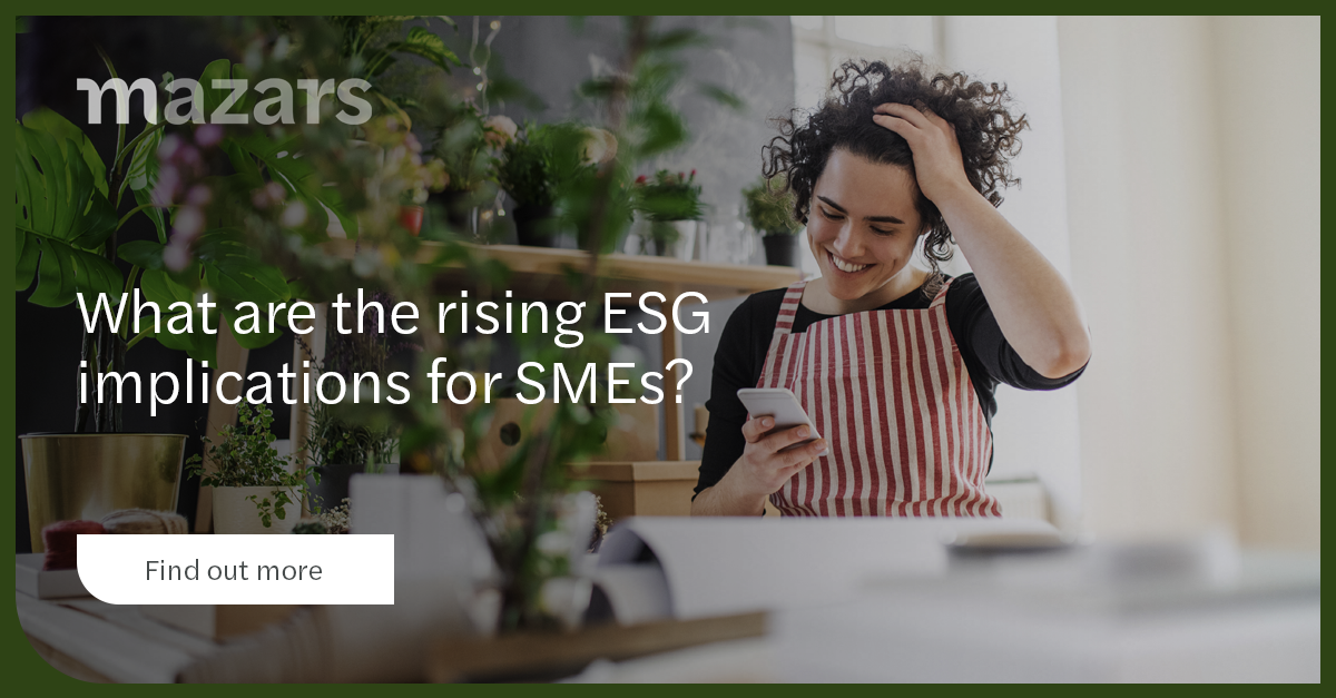 What are the rising ESG implications for privately owned businesses ...